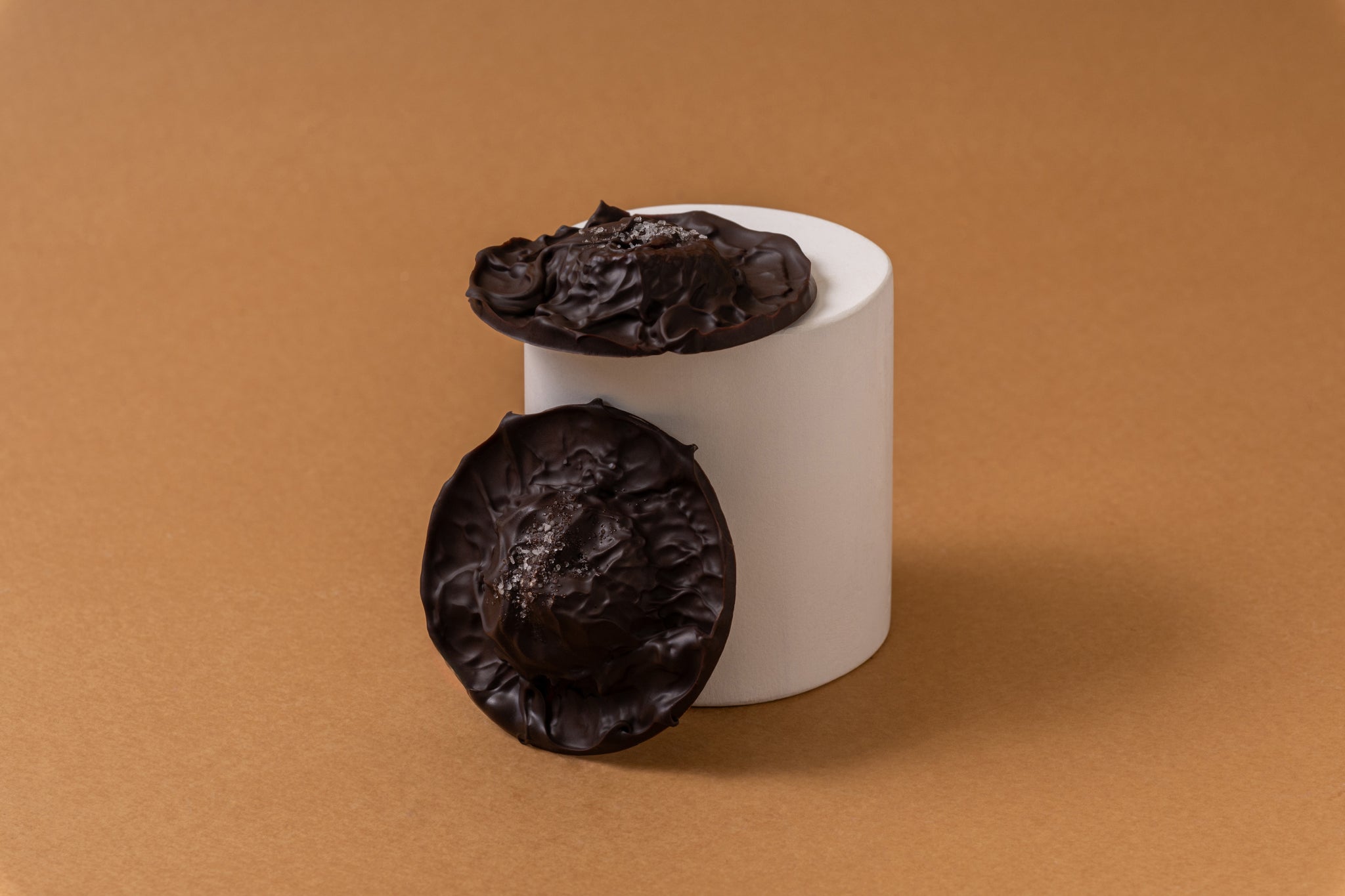 Dark Sea Salt Caramel Tuile